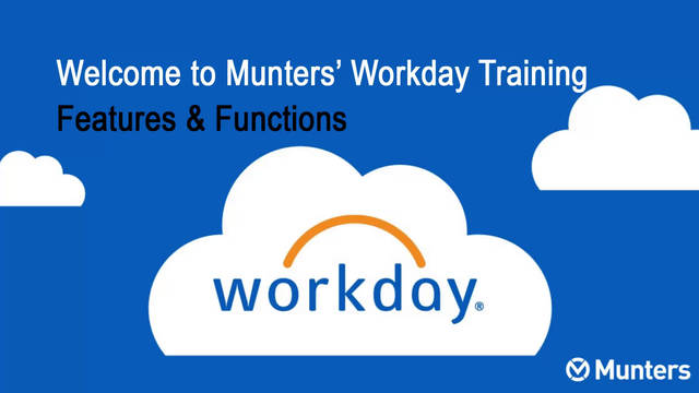 Streamio - Workday Features and Functions - Training Module 2 - REVISED ...